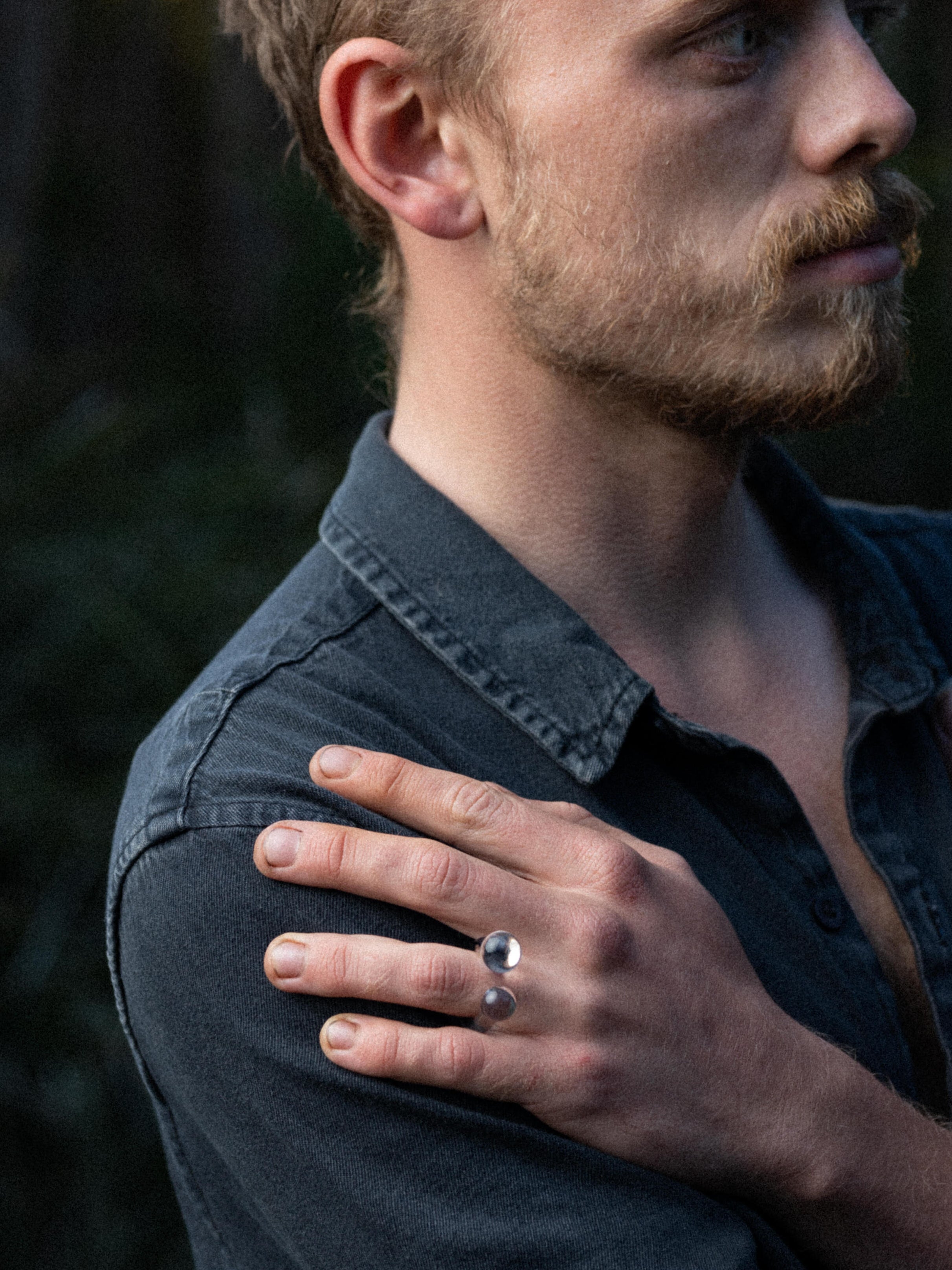 Duet Ring – Sarah Dingwall Glass Artist