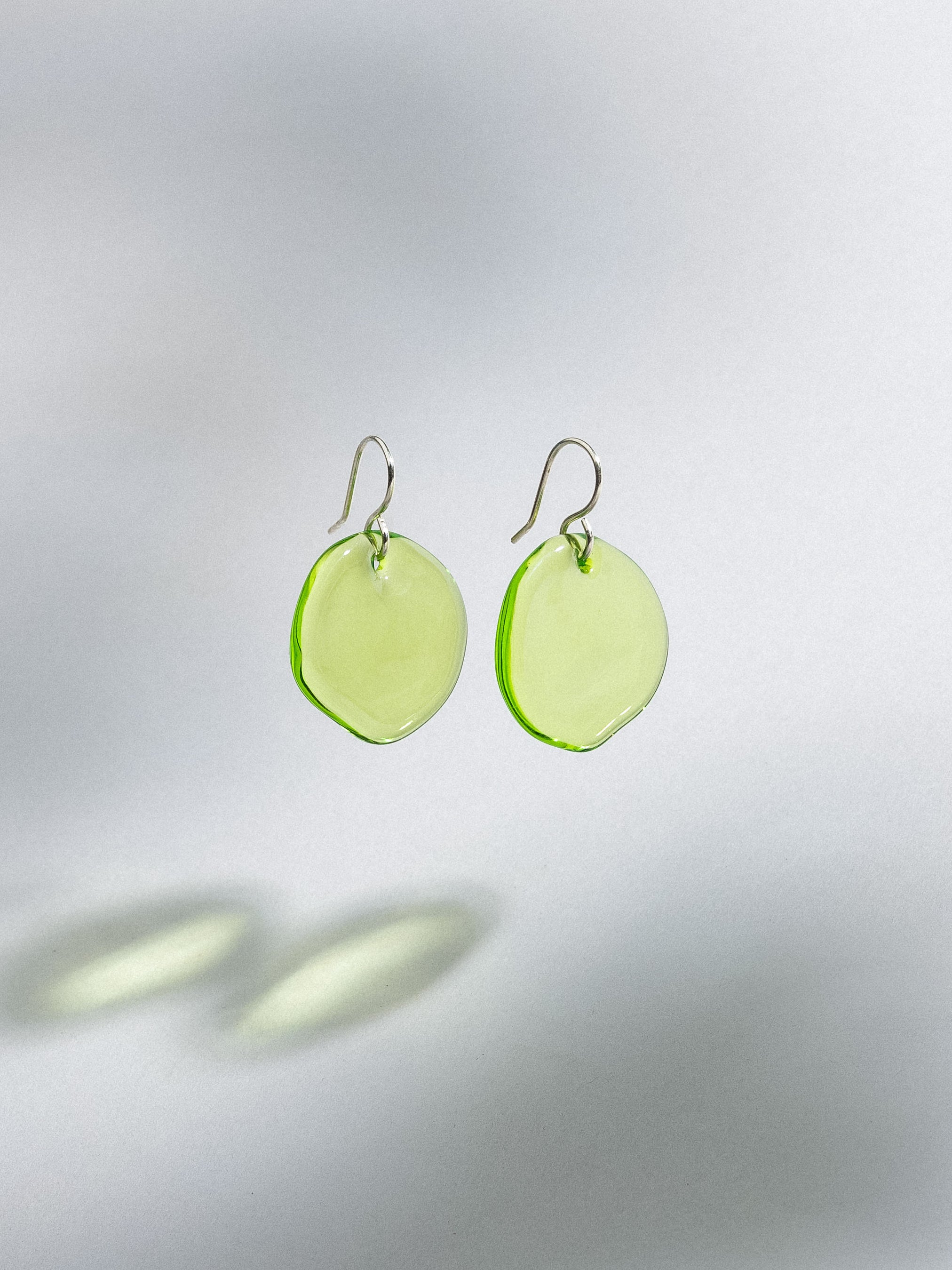 Lime Coins – Sarah Dingwall Glass Artist